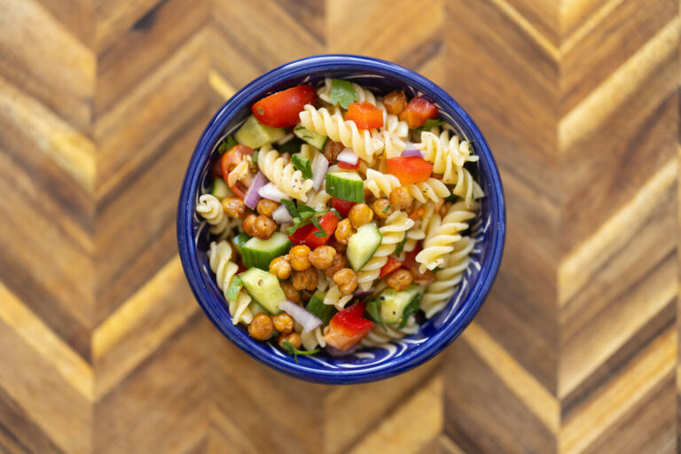 Chickpea Pasta Salad - Farm Animal Refuge